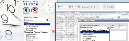 Software Zeiterfassung und Skillmanagement für die Mitarbeiter der zukunft im zentrum GmbH