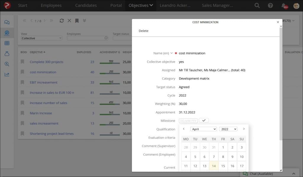 Management by Objectives