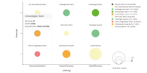 Leistung-Potenzial-Matrix: das Tool zur Personalentwicklung